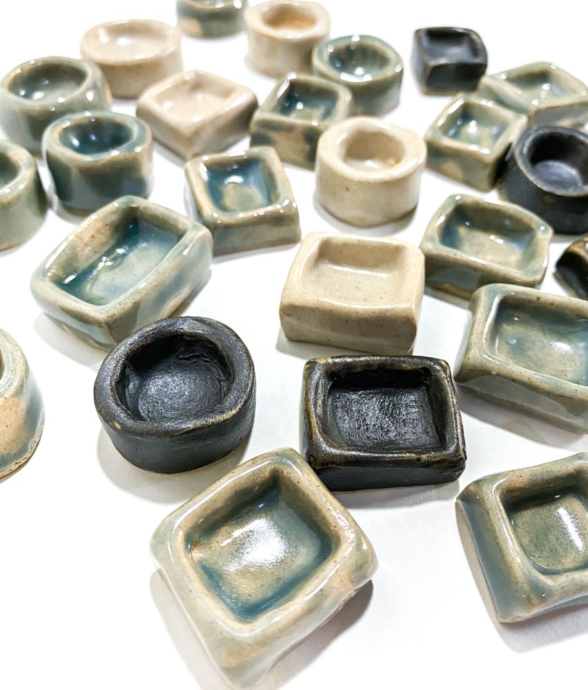 Fired Ceramic Half-Pans – Quiversmiths